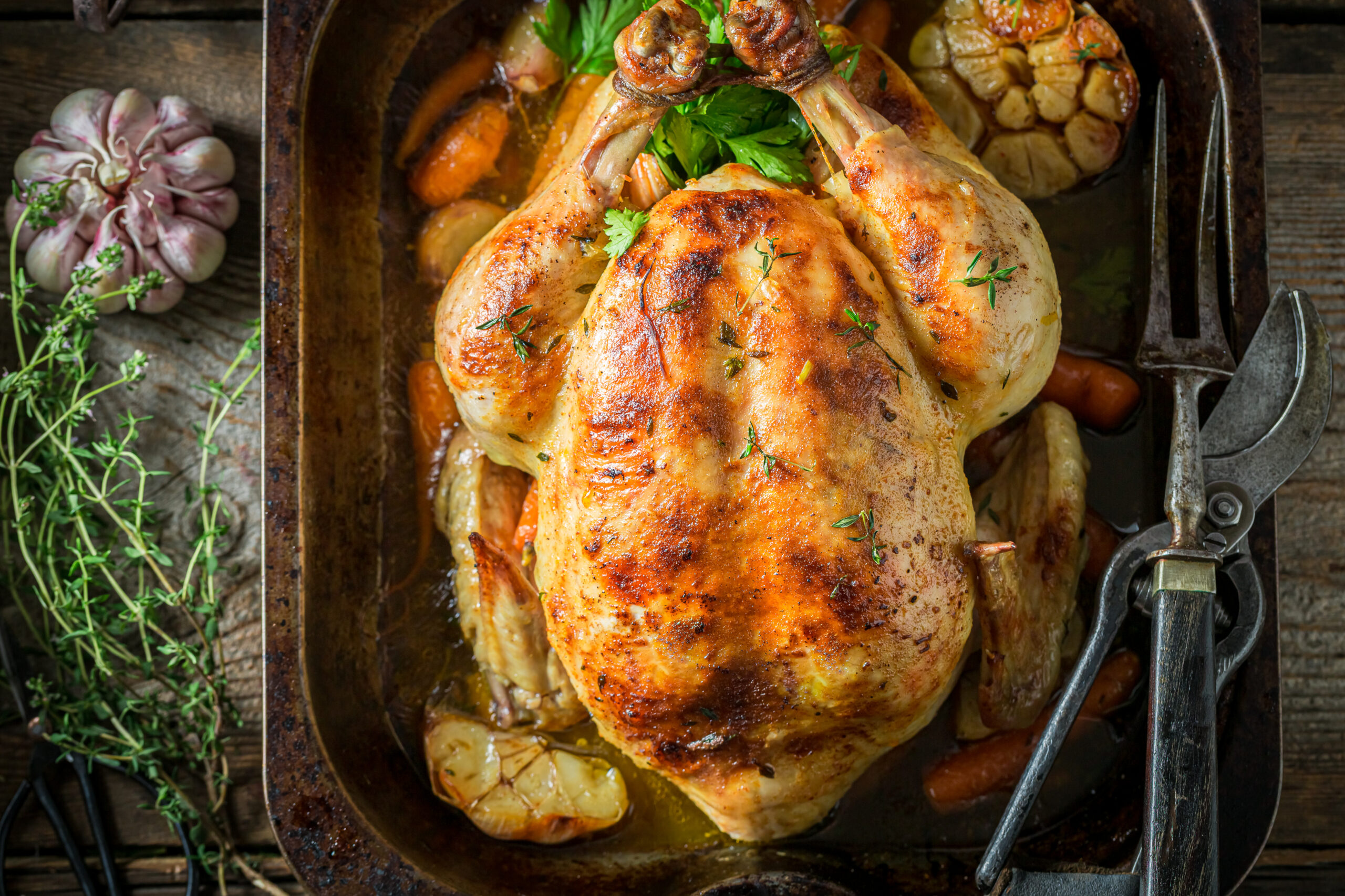 Comment cuire un poulet entier ? - Les amis du Gourmand